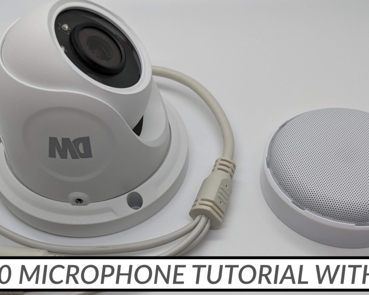 SS-800 Installation with Hanwha – SoundSecure
